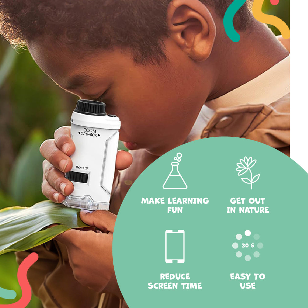 Curio Kids™: Mini Microscope – Curiokids